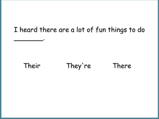 Commonly confused words | PPT