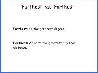 Commonly confused words | PPT