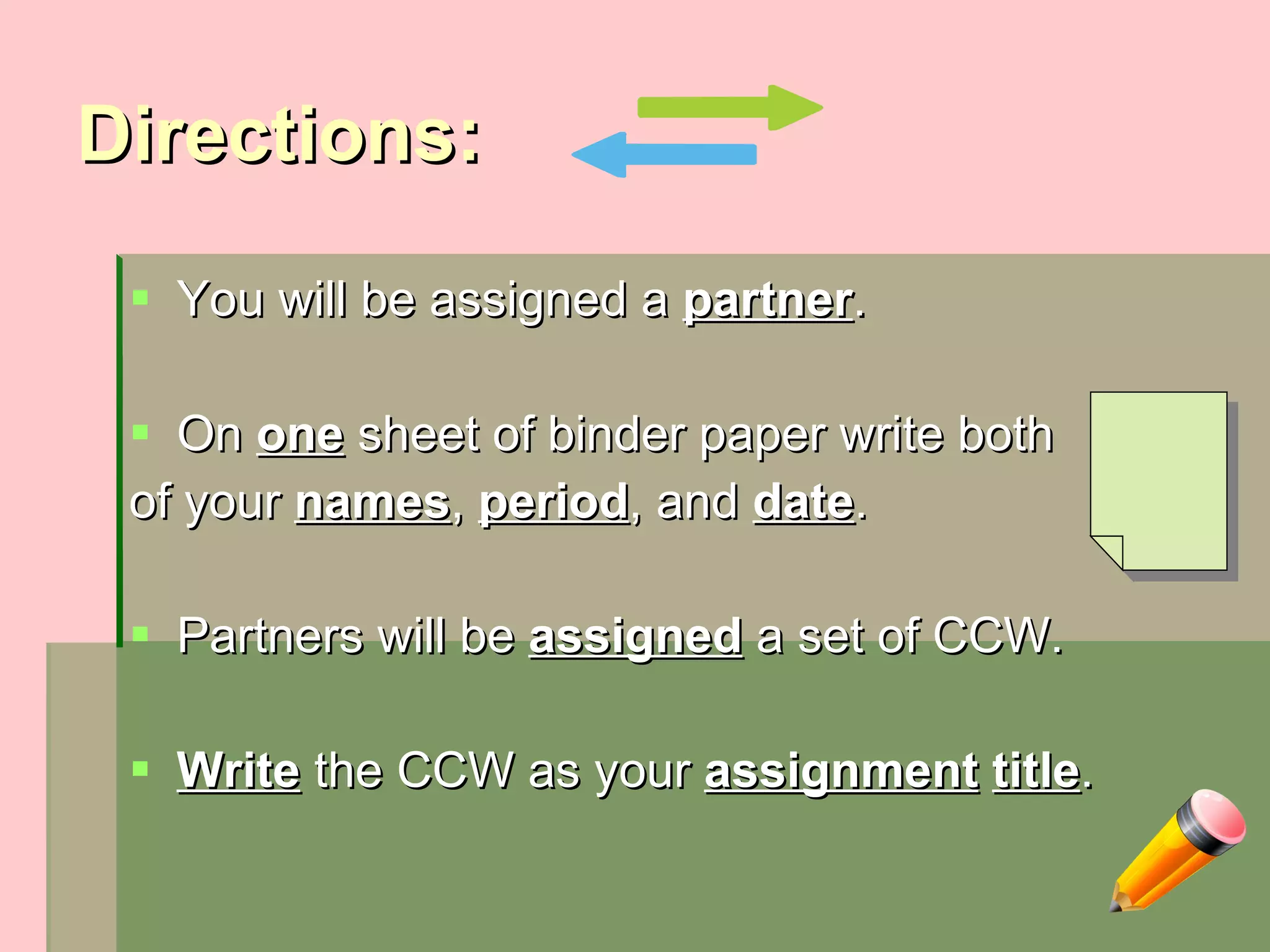 Commonly Confused Words Power Point | PPT