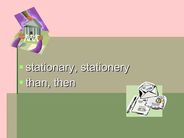 Commonly Confused Words Power Point | PPT | Education