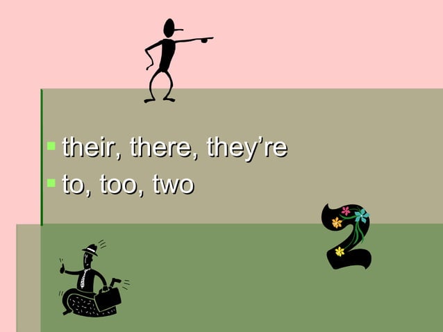 Commonly Confused Words Power Point | PPT | Education