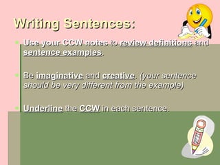 Commonly Confused Words Power Point | PPT