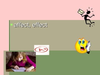 Commonly Confused Words Power Point | PPT