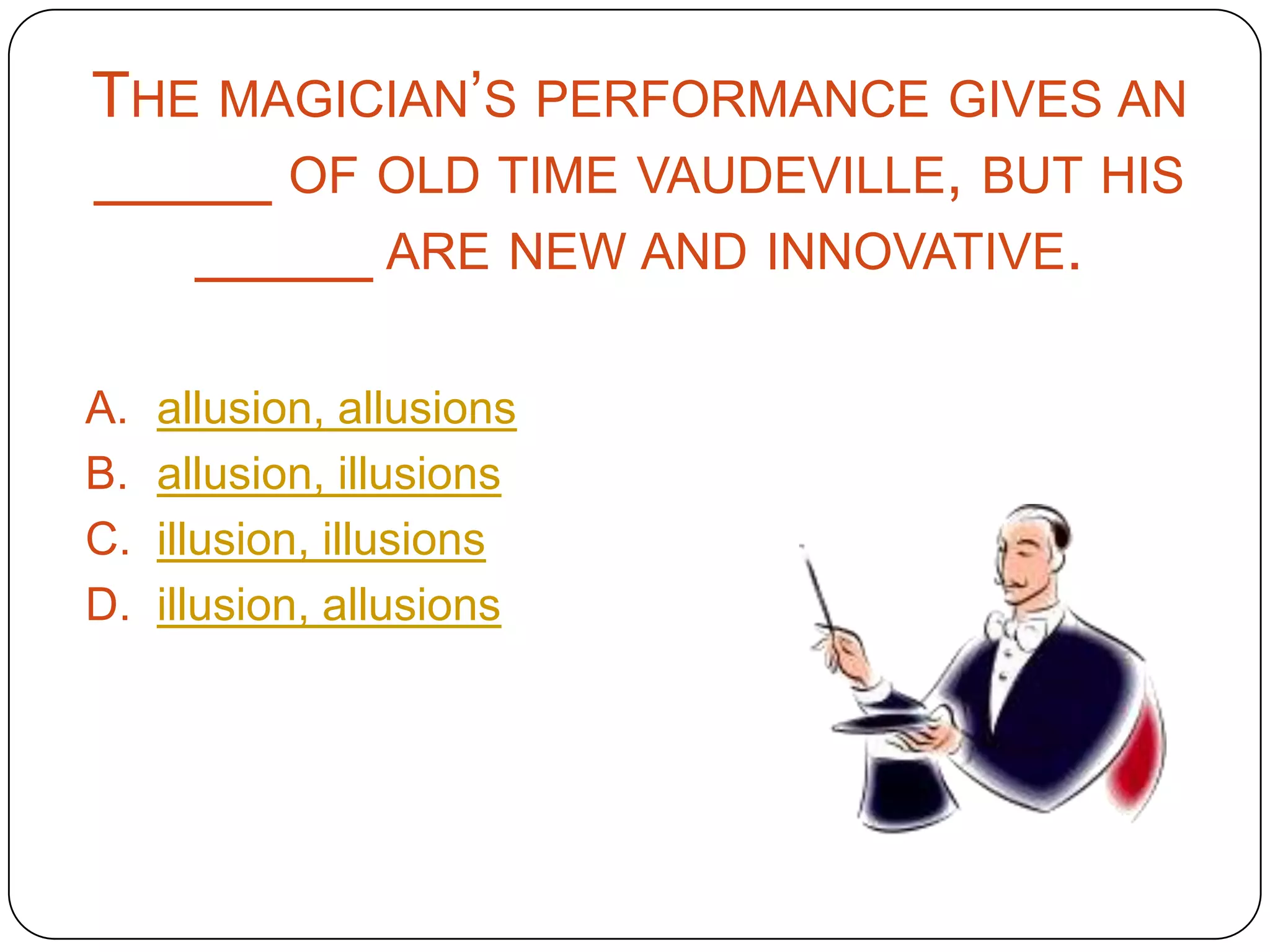 Commonly confused words quiz | PPTX