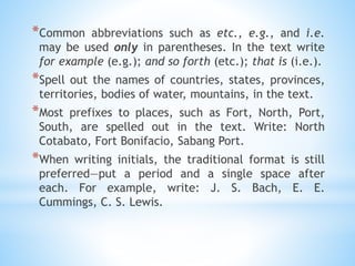 Commonly used acronyms, symbols, abbreviations, | PPTX