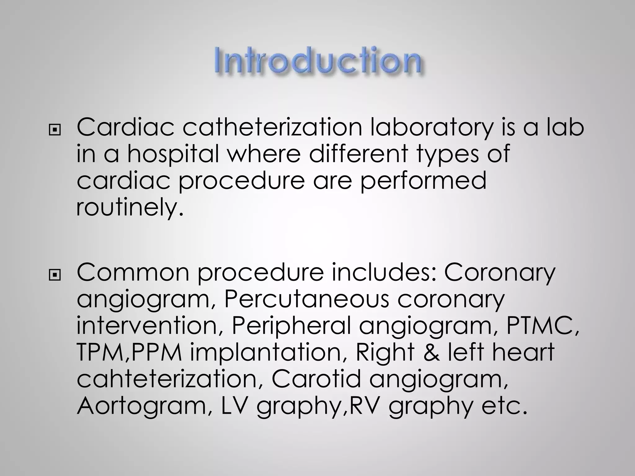 Commonly Used Drugs In Cath Lab | PPTX