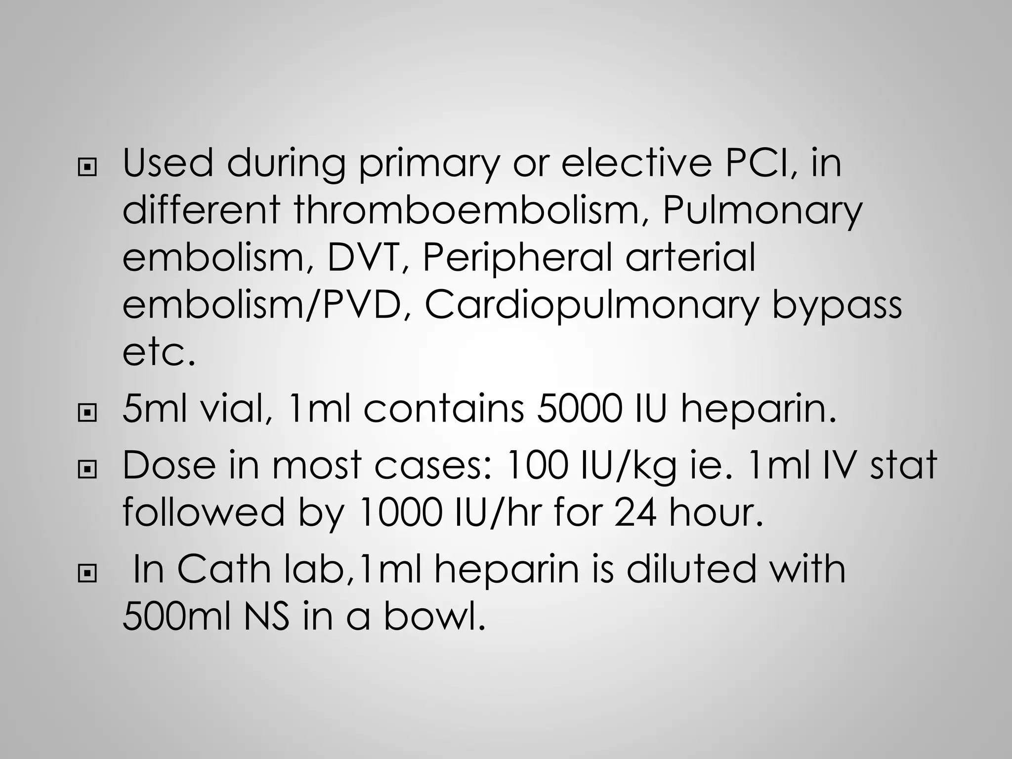 Commonly Used Drugs In Cath Lab | PPTX