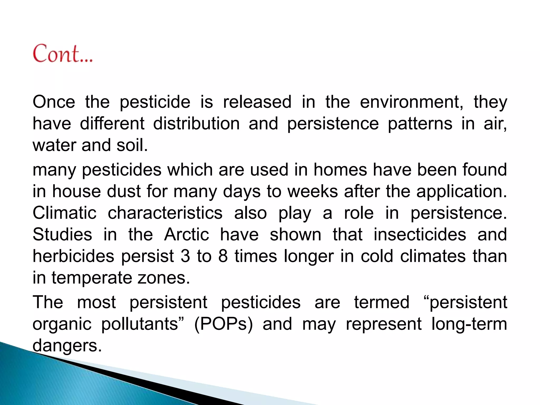Commonly used Insecticides and Pesticides | PPTX