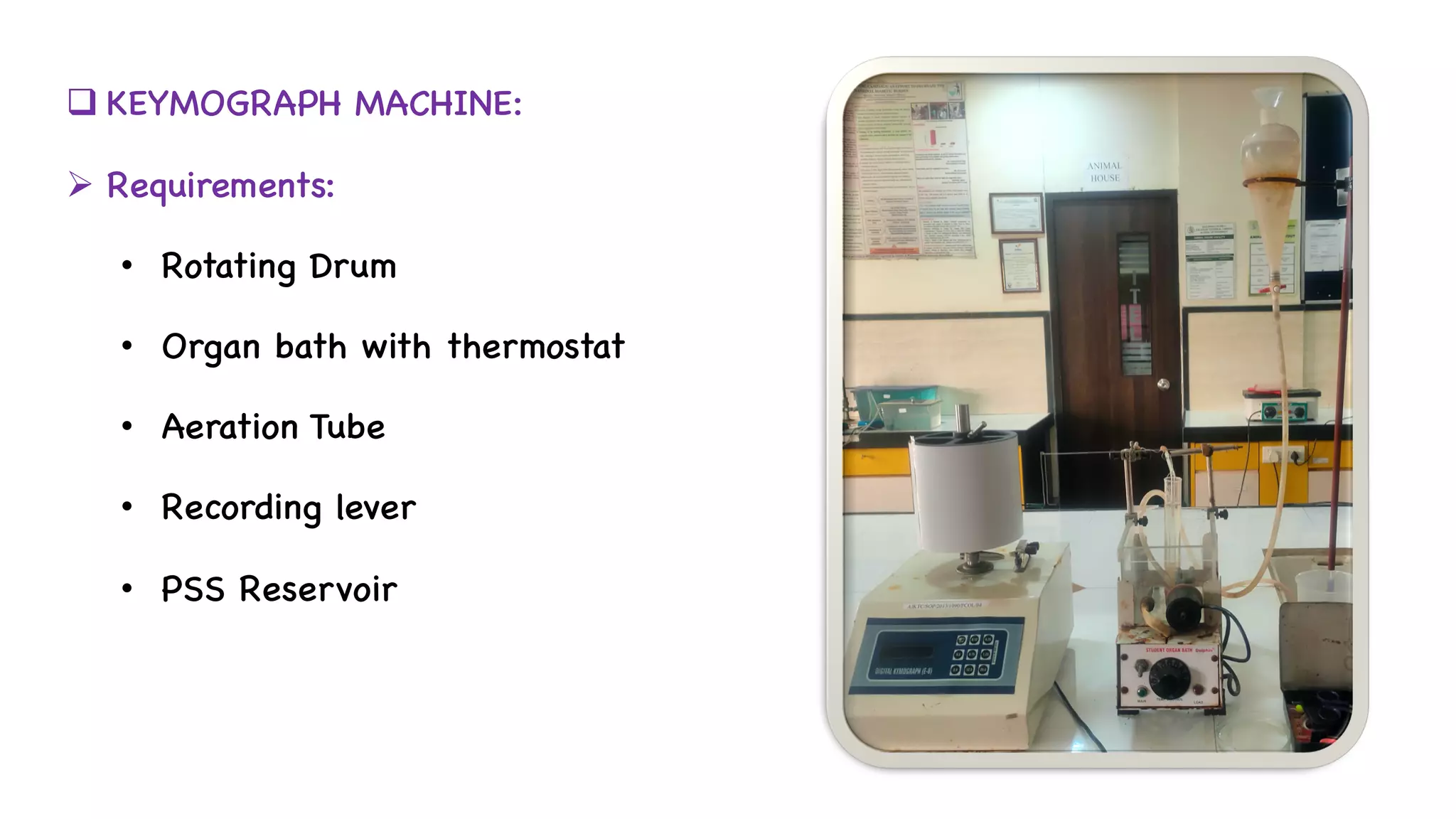 Commonly used instruments in experimental pharmacology | PDF