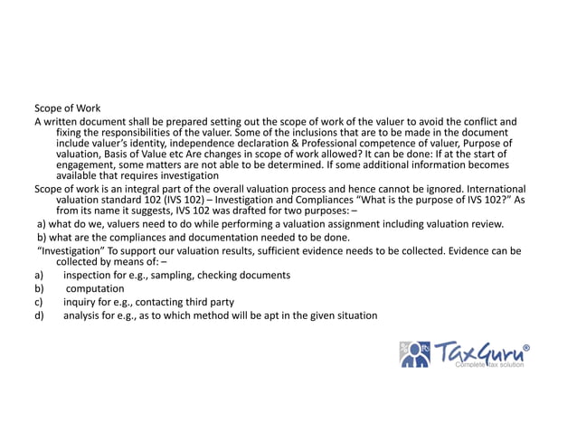 Commonly Used International Valuation Standards.pptx | Business ...