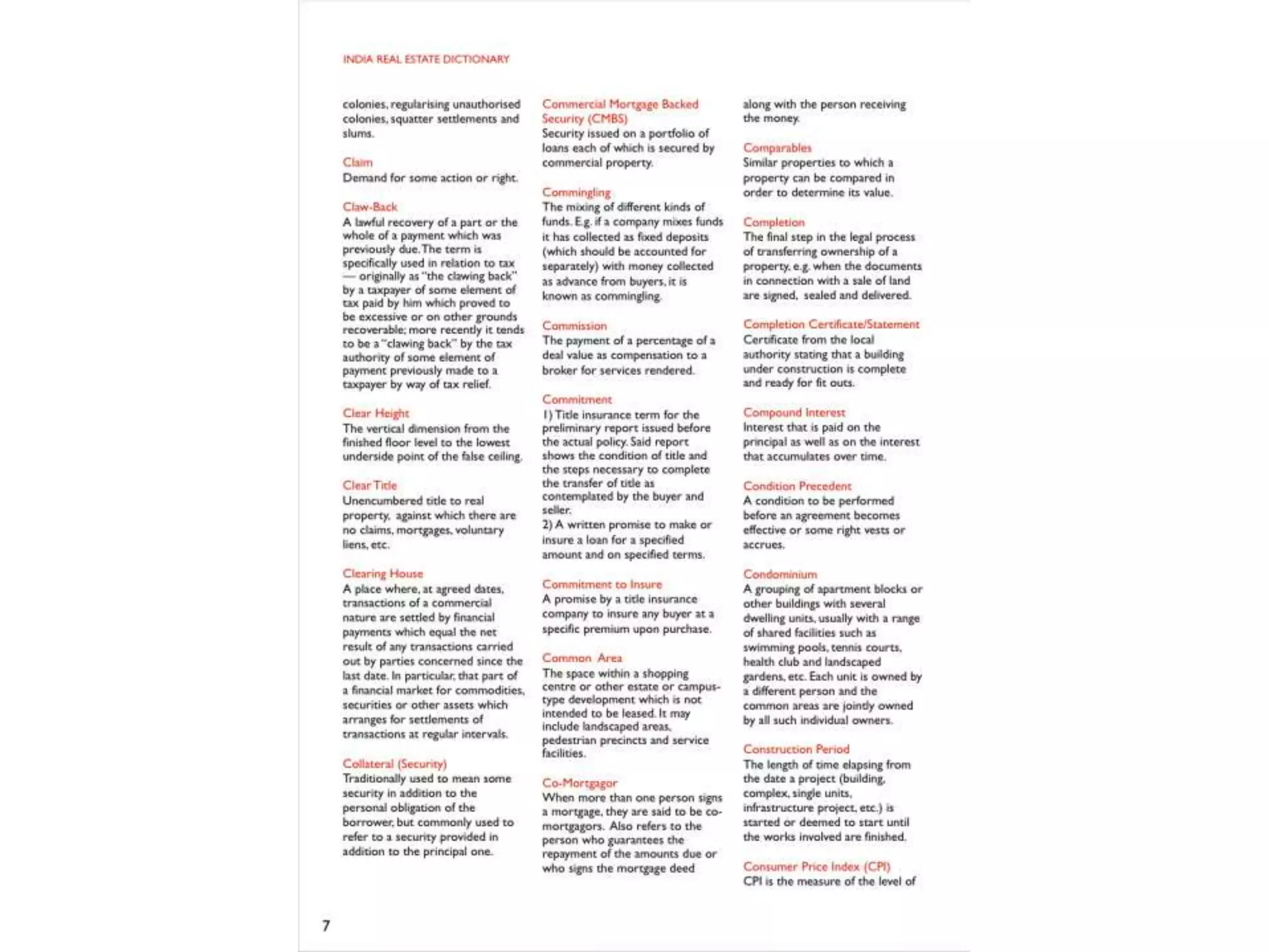 Commonly used Real Estate terminology in india | PPTX