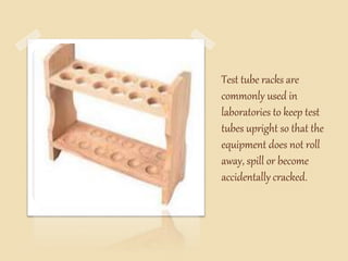 Commonly used lab apparatus | PPTX