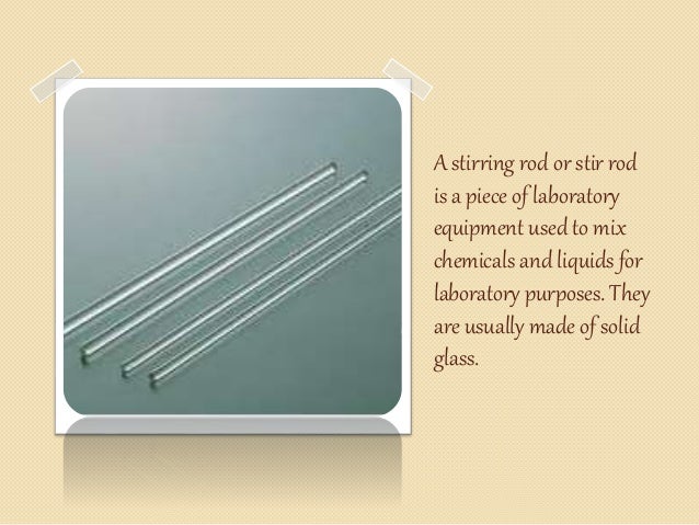 Stirring Rod Laboratory Apparatus