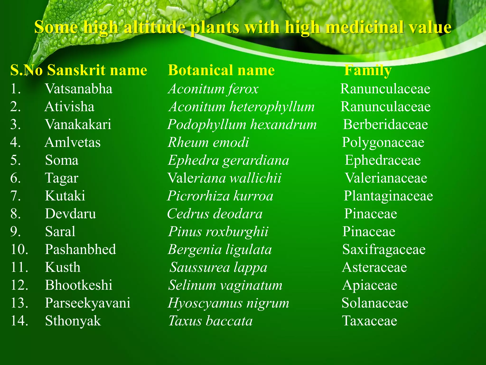 Commonly used medicinal plants and their clinical utility | PDF