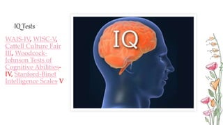 Commonly used psychological tests | PPT