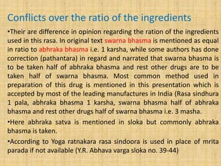 Commonly used rasa aushadhi in vata vyadhi | PPTX