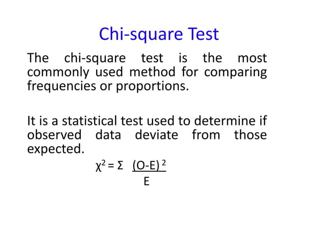 Commonly Used Statistical Tests In Research Pptx Science