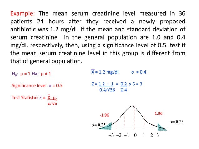 Commonly used statistical tests in research | PPTX | Science