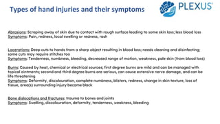 Commonly witnessed hand-related injuries and trauma.pptx