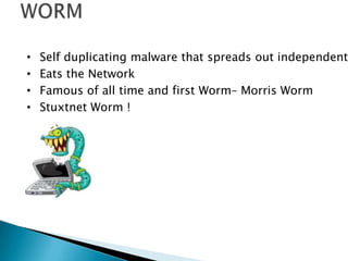 Common malware and countermeasures | PPTX