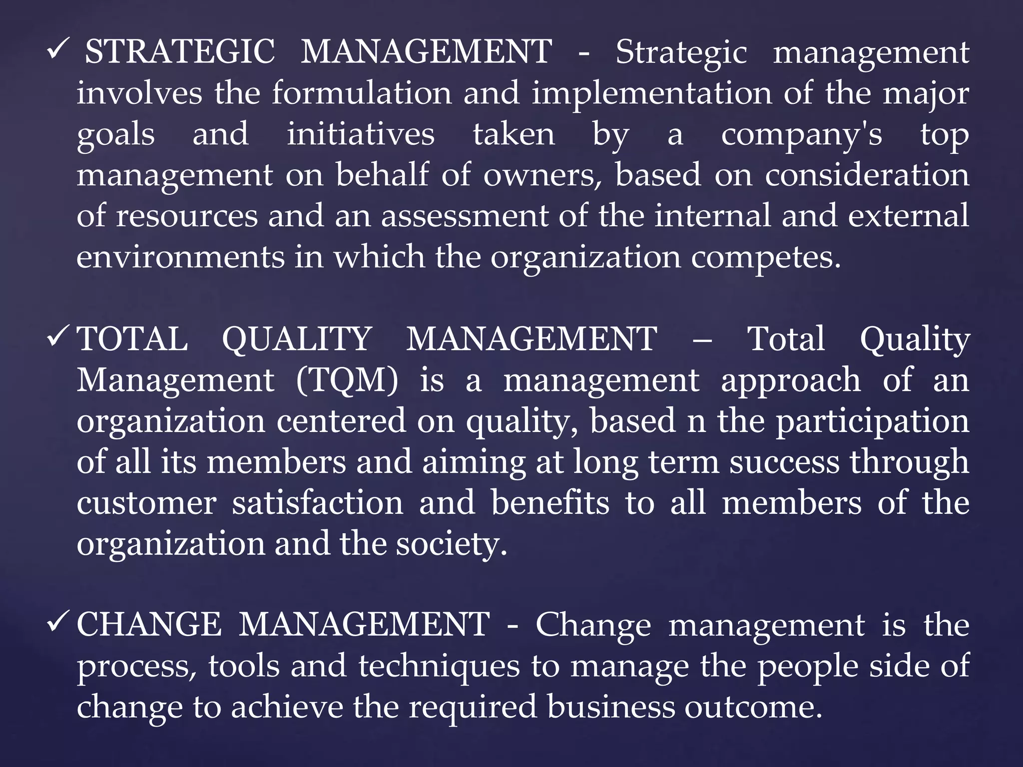 Common management terms | PPTX