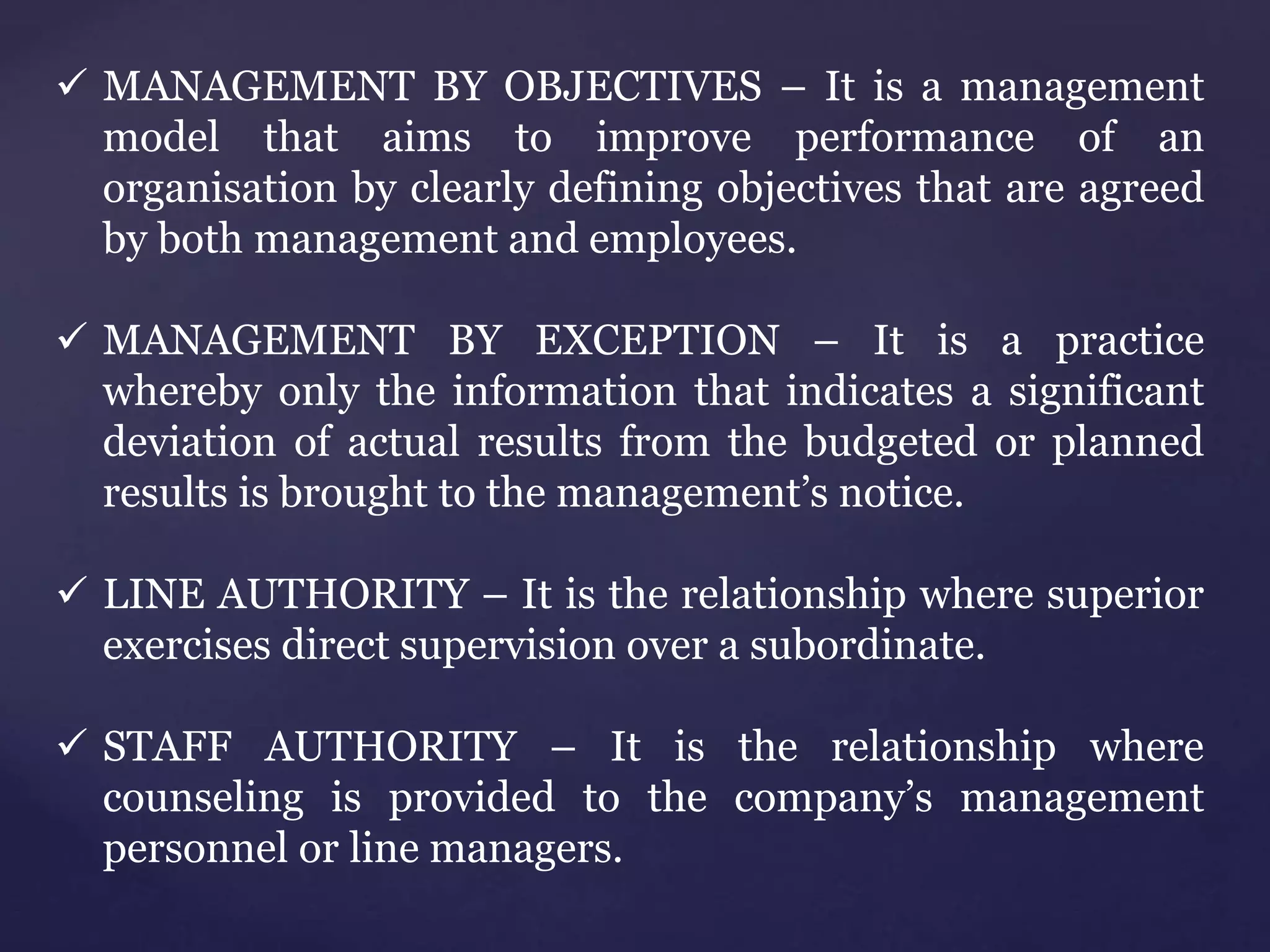 Common management terms | PPTX