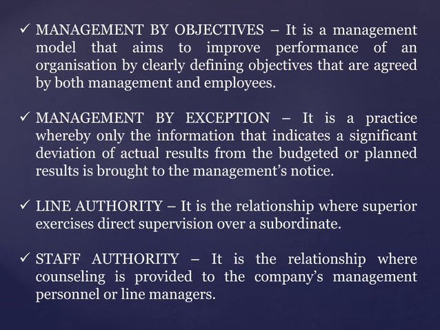 Common management terms | PPTX