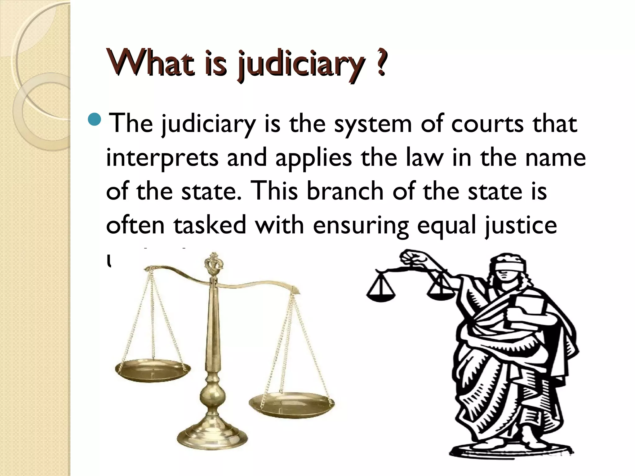 Common man and judiciary | PPT