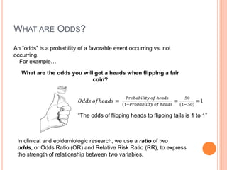 Common measures of association in medical research handout | PPTX