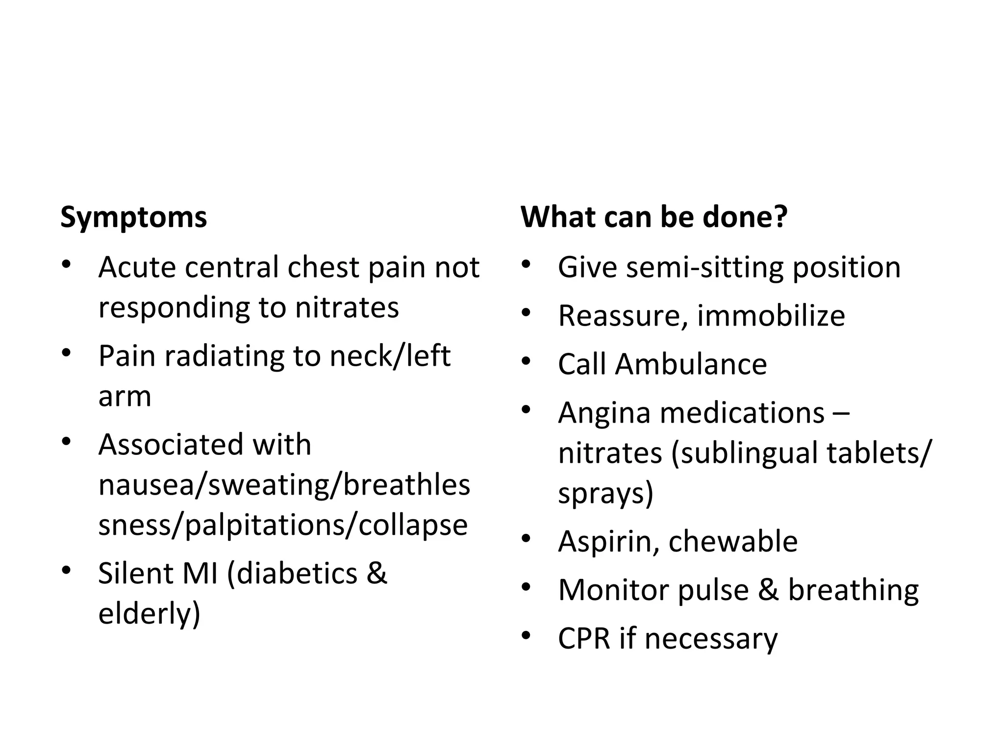 Common Medical Emergencies | PPT