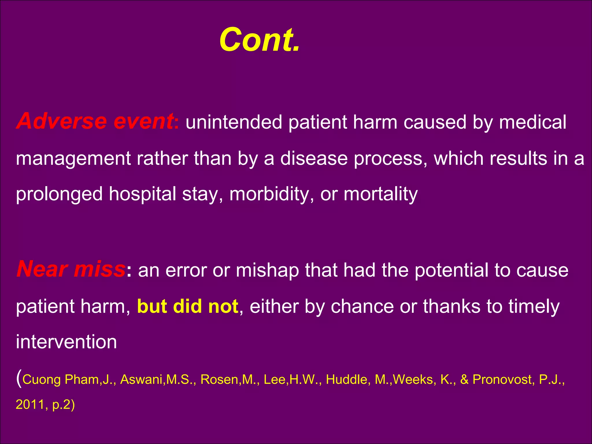 Common medical error in nicu | PPT