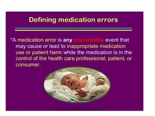 Common medical errors in nicu | PPT
