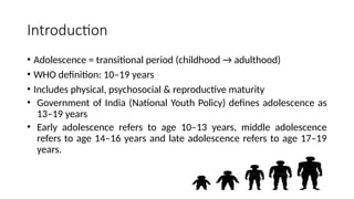 COMMON MEDICAL PROBLEMS IN ADOLESCENCE.pptx