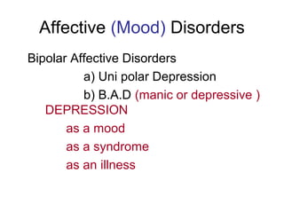 Common mental disorders | PPT