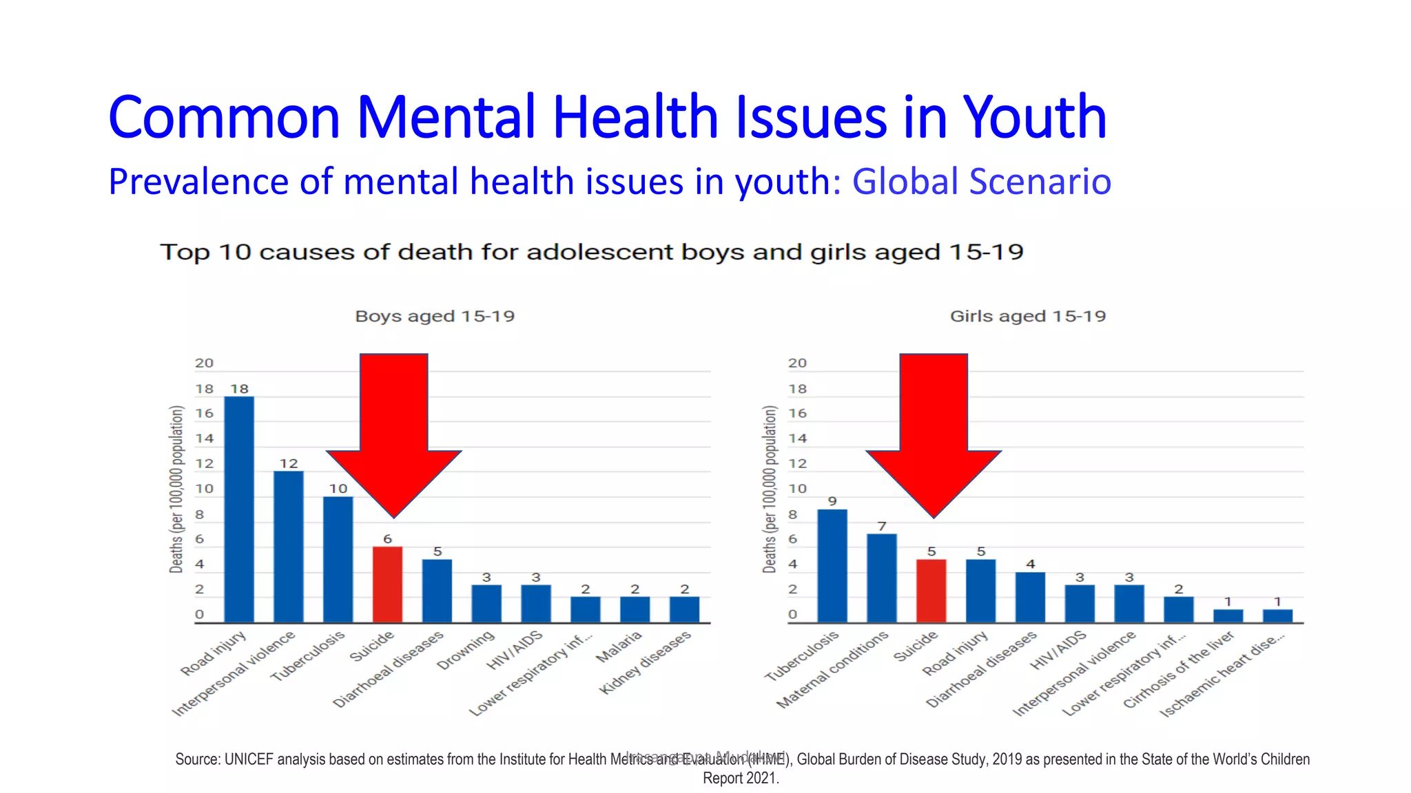 Adolescent Mental Health: Common Mental Health Issues in Youth | PPTX