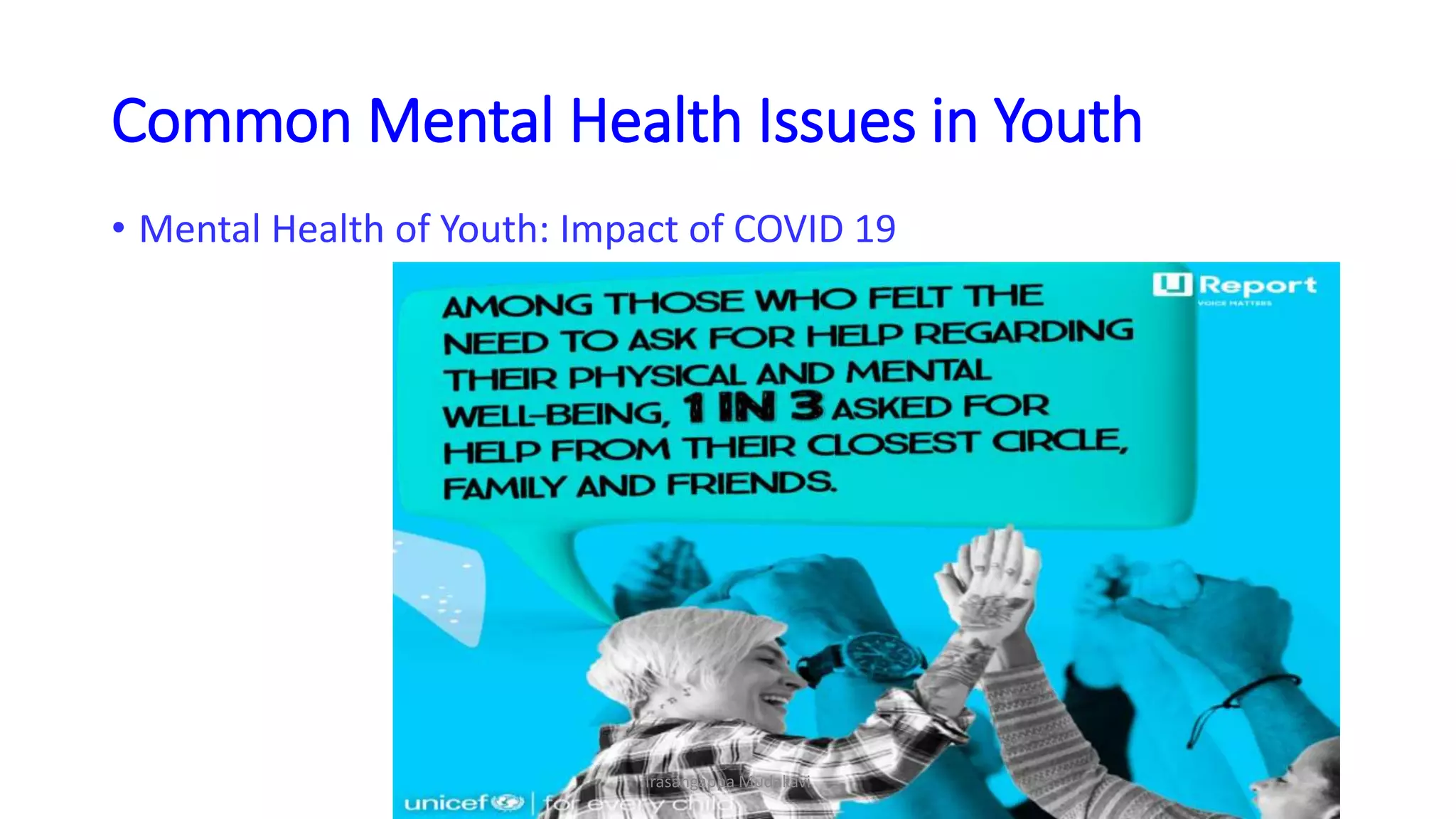 Adolescent Mental Health: Common Mental Health Issues in Youth | PPTX