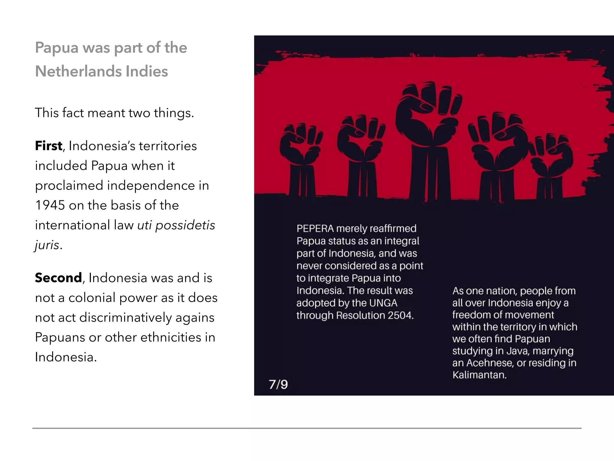 Common misconceptions of papua history | PPT