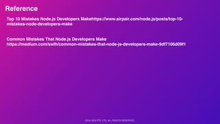 Common mistake in nodejs | PPT