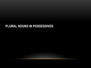 Common mistake in nouns is about some mistakes in Noun | PPTX