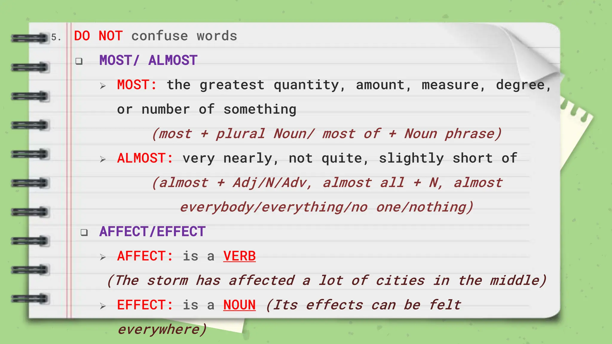 Common mistakes in IELTS writing task 1 and task 2 | PPTX