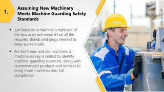 Common mistakes in machine guarding | PPT