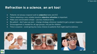 Common mistakes in Refraction | PPTX | Eye and Vision Conditions ...