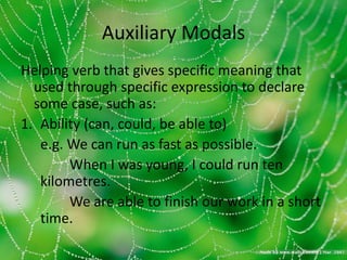 Common mistakes in to be and auxiliaries (GRAMMAR) | PPTX