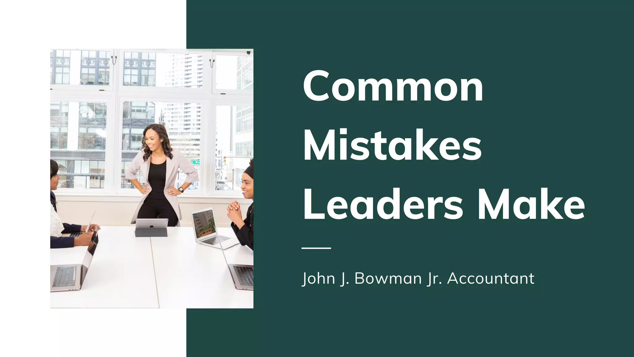 Common Mistakes Leaders Make | PDF