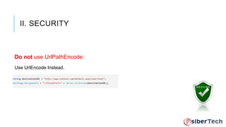 What not to do with ASP NET | PPT