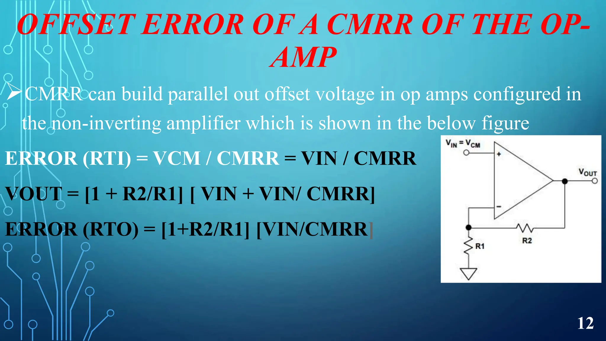 Common Mode Rejection In Real Time Systempptx