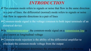 common mode rejection in real time system.pptx