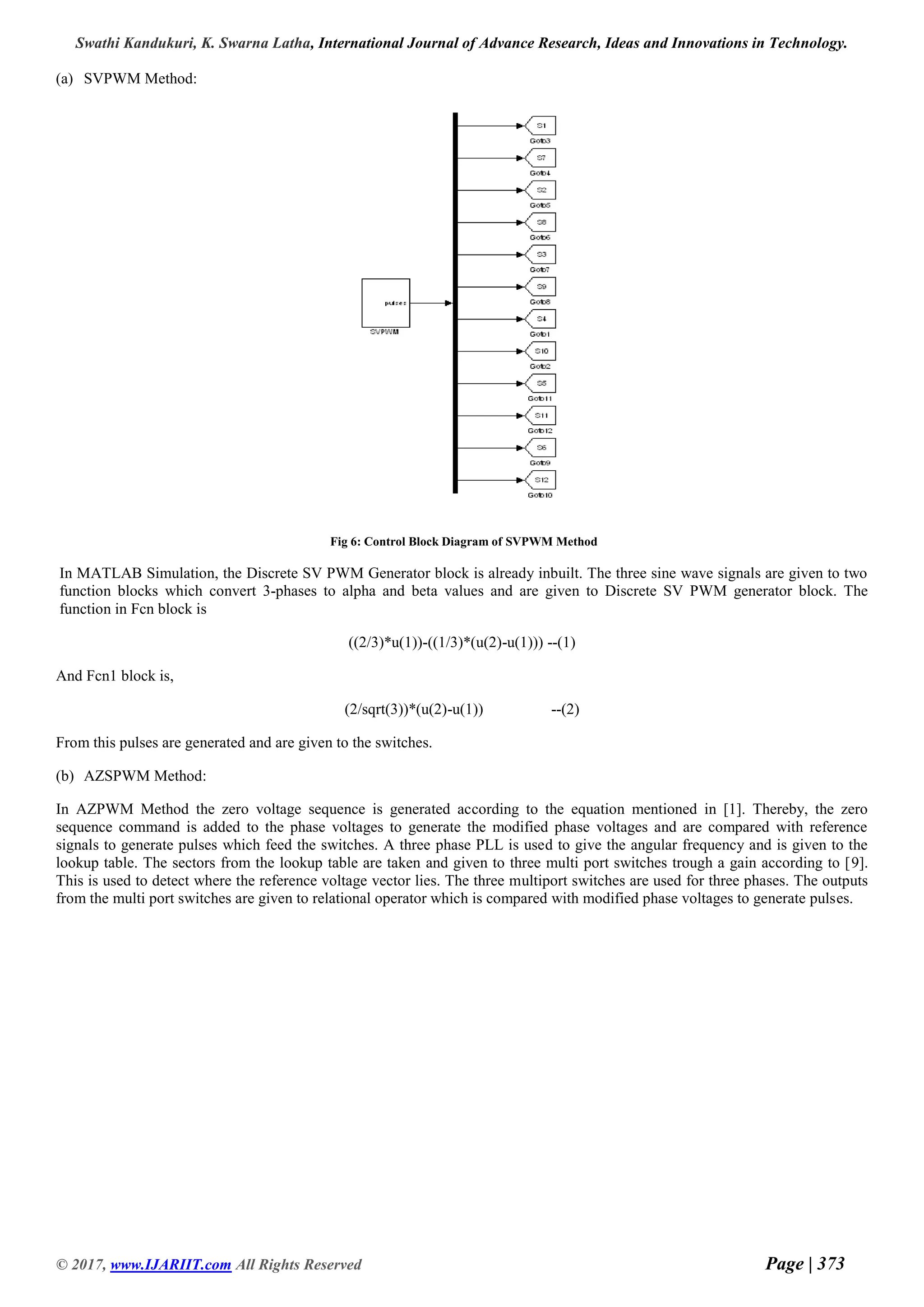Common mode voltage reduction for three phase grid connected converters using multi level pulse ...