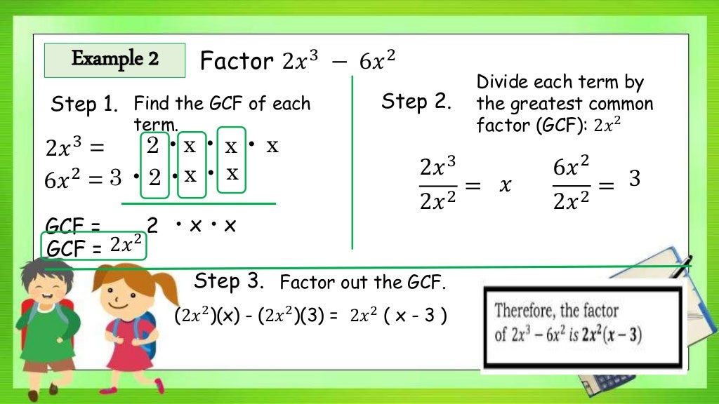 Common Monomial Factor