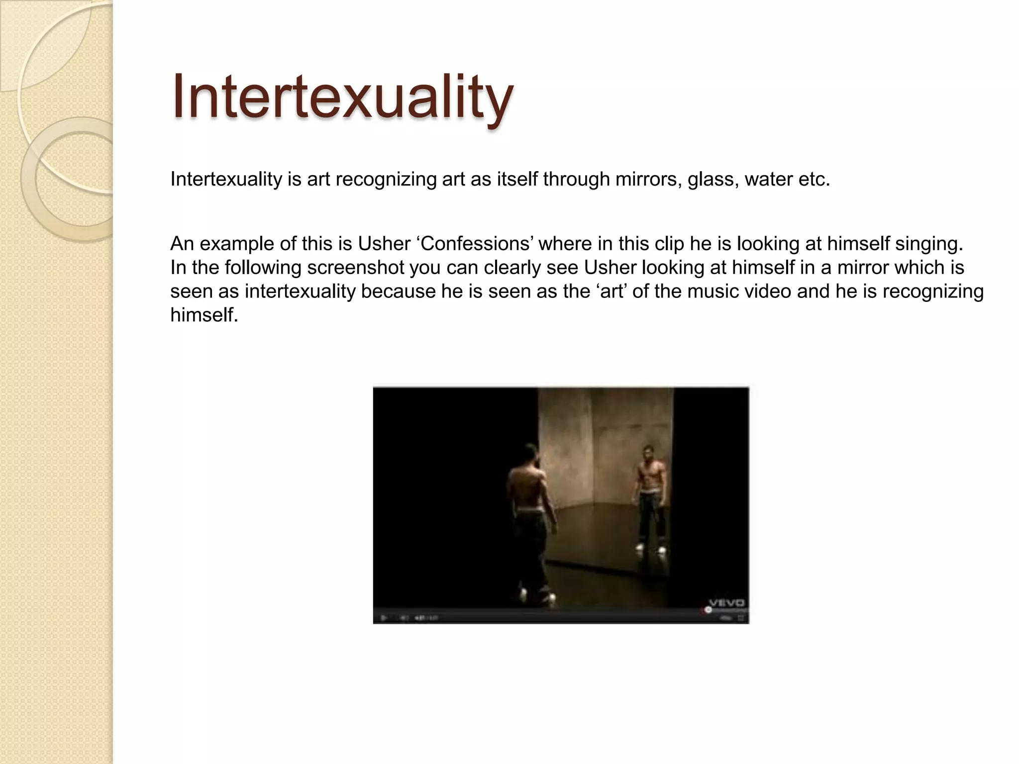 Common motifs of a music video | PPTX